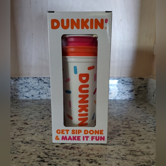 Dunkin | Kitchen | Set Of 3 Dunkin 6oz Reusable Cups | Poshmark